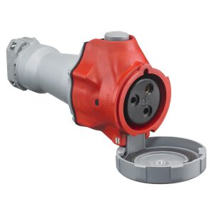 Hubbell 配線装置-ケレムHBLS330C7W | Iecピンおよびスリーブコネクタ、メス、30 A、480 V、2極| Raptor ...