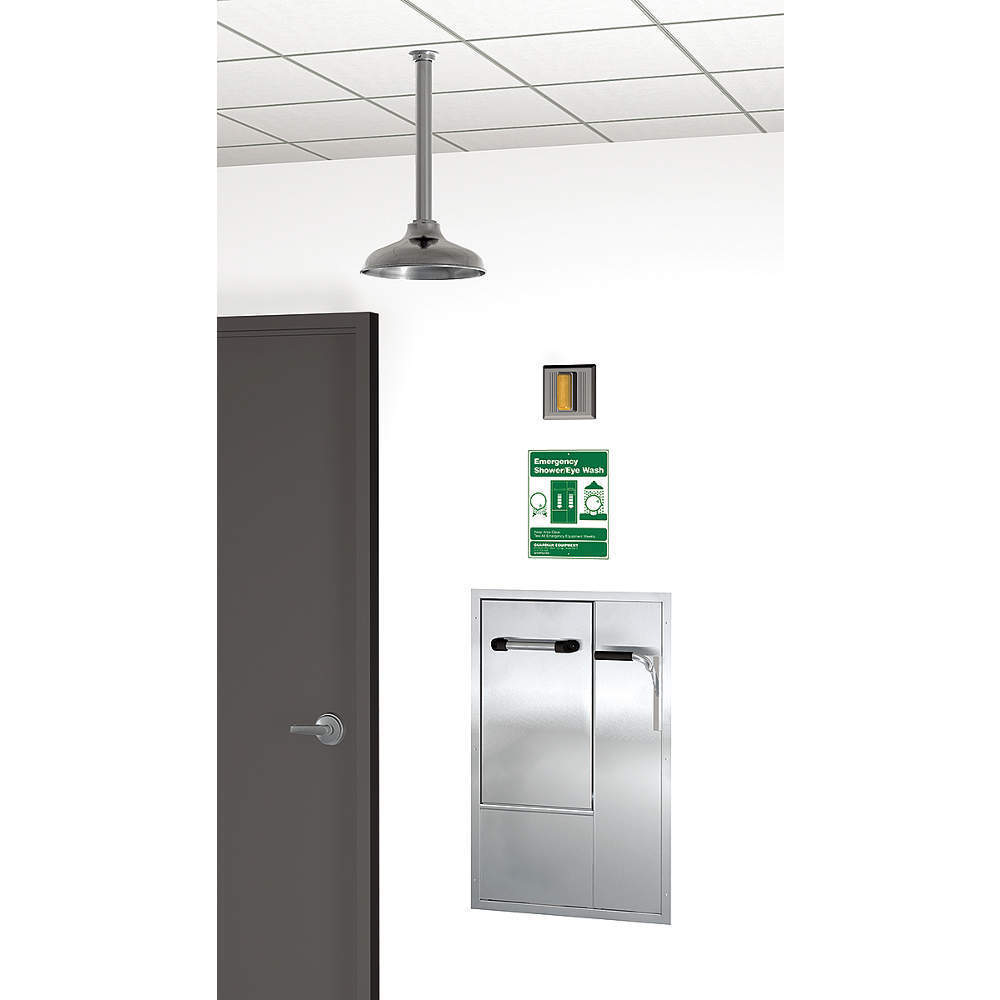 Guardian Equipment GBF1909PCC | Safety Station, 10 Inch Shower Head, 1 ...