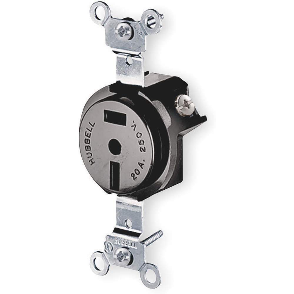 Hubbell 配線器具 - kellems HBL8300 | 1XC02 | レセプタクル、デュプレックス、2 極、3 線接地、20A ...