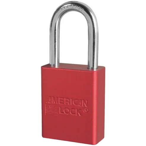 American Lock A1106KAS6RED | 9L747 | Lockout Padlock Keyed Alike Red 1/ ...