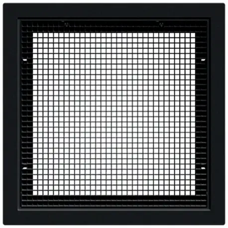 AMERICAN LOUVER STR-ERFG-BK 리턴 에어 그릴, 계란 상자 그릴, 검정, 부드러운, 플라스틱, 23 3/4 ...