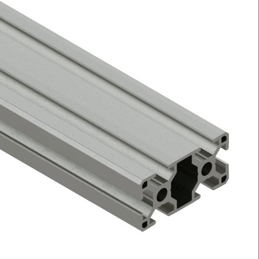 SURE FRAME 30-3060C Standard T-Slotted Rail, Silver, 6063-T6 Anodized ...