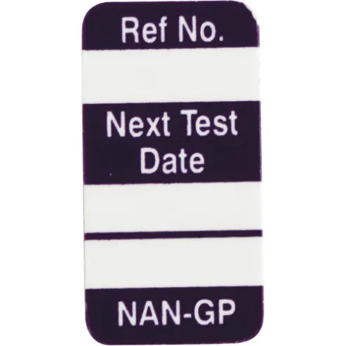 BRADY NAN-GP P Nanotag(tm) インサート 1-1/4 x 5/8 インチ - 100 個パック | AC9EXP 3GAJ4