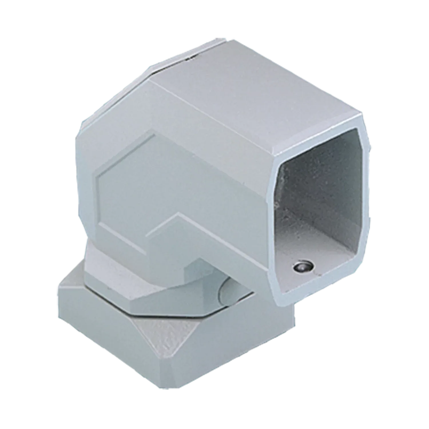 Hoffman CCS2FECLG | 41859 | フランジエルボカップリング、45 x 60mmサイズ対応、グレー、アルミニウム | 日本