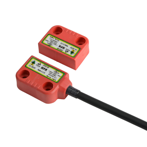 Idem 安全スイッチ MPR-114016 | 安全スイッチセット、非接触磁気、左出口マウント、2 NC 安全出力 | 日本