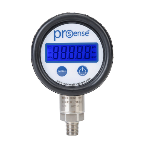 Prosense DPG1-600 | Digital Pressure Gauge, 0 To 600 Psig, 0.5 Perc. Of ...