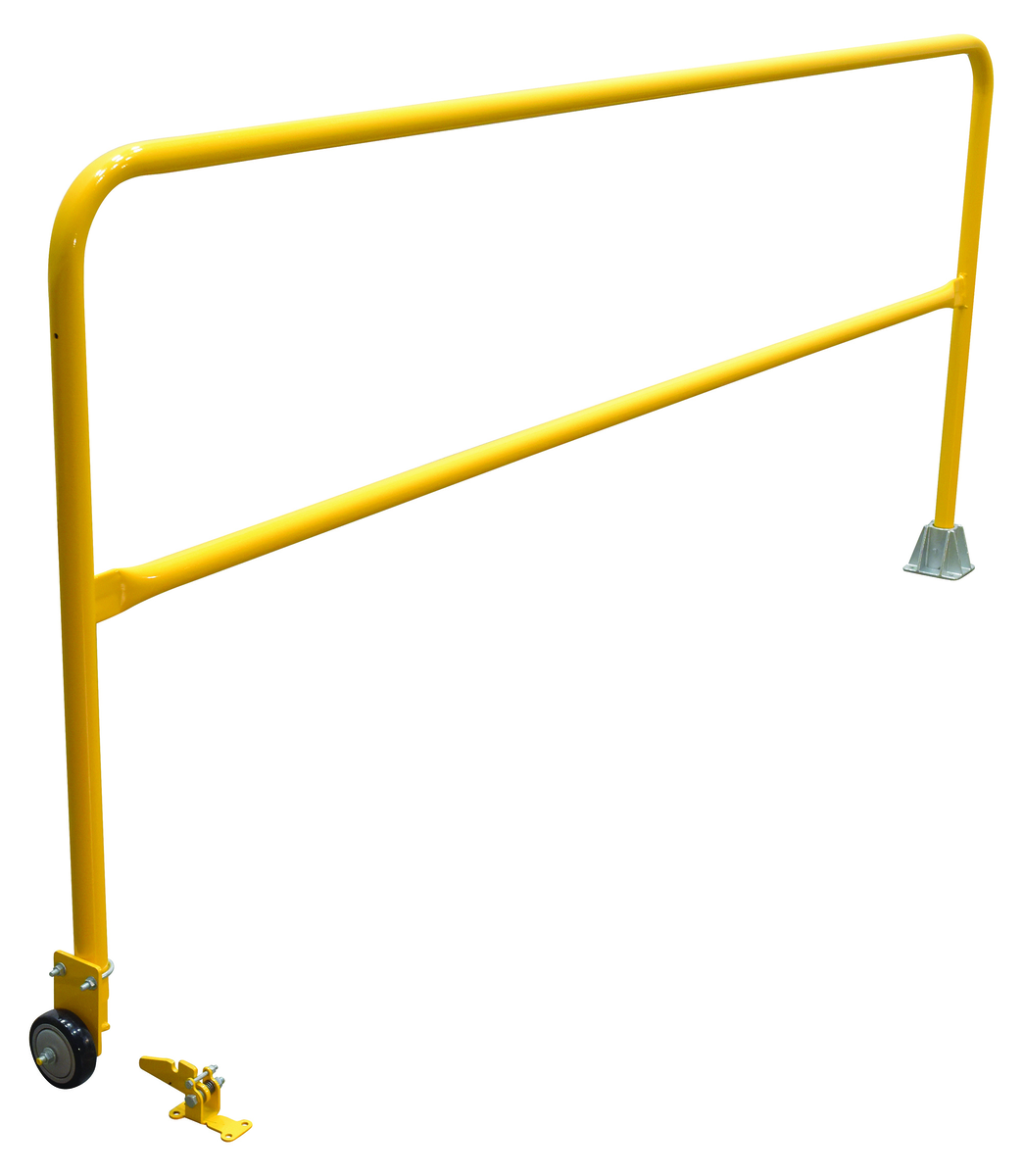 Vestil SSG-9 | スチール製ドック安全スイングゲート、長さ9フィート、イエロー | 日本